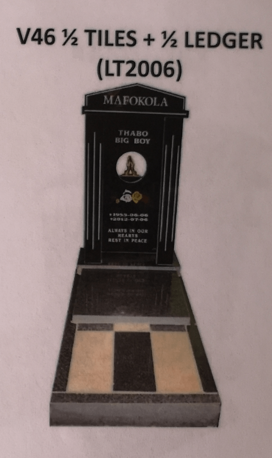 Our Designs – Lowveld Tombstones